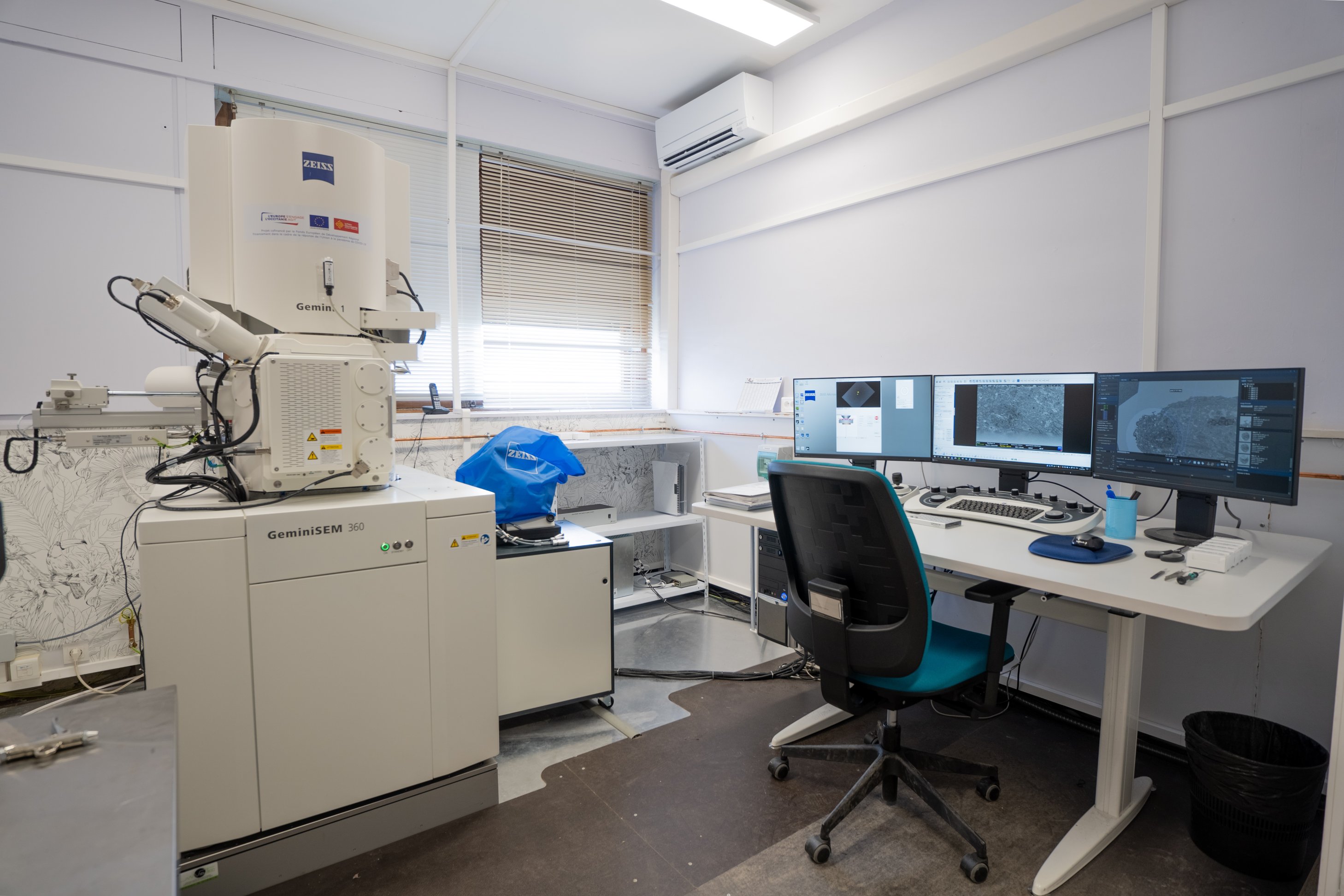 SEM volutome zeiss